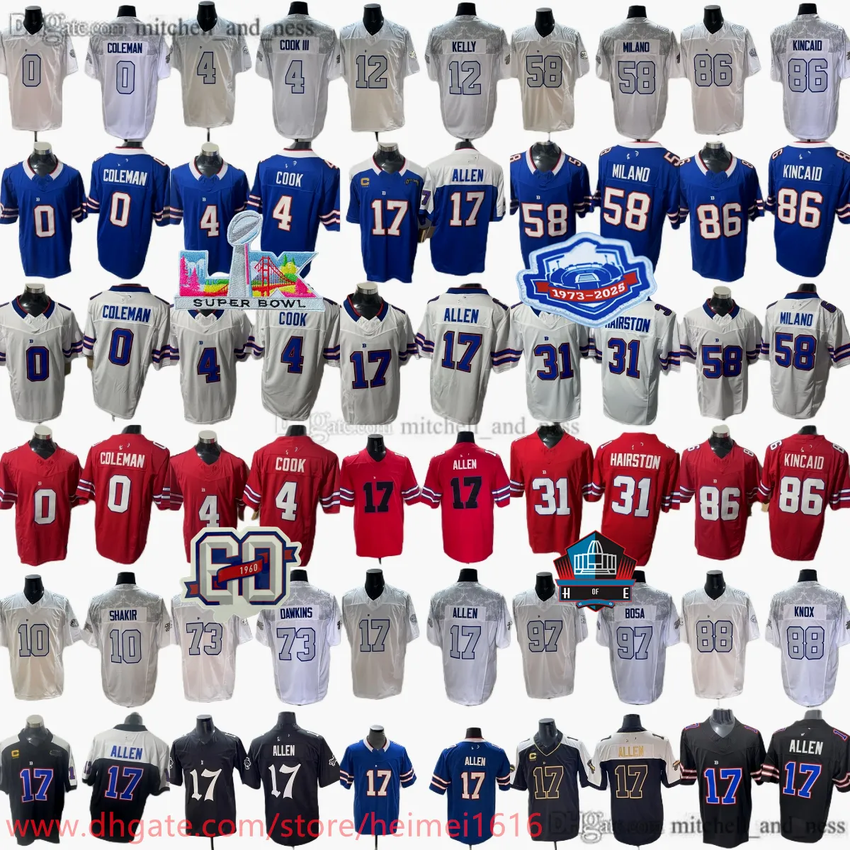 Joey Bosa Jerseys 2026 New Football Jerseys For... From Mitchell_and ...