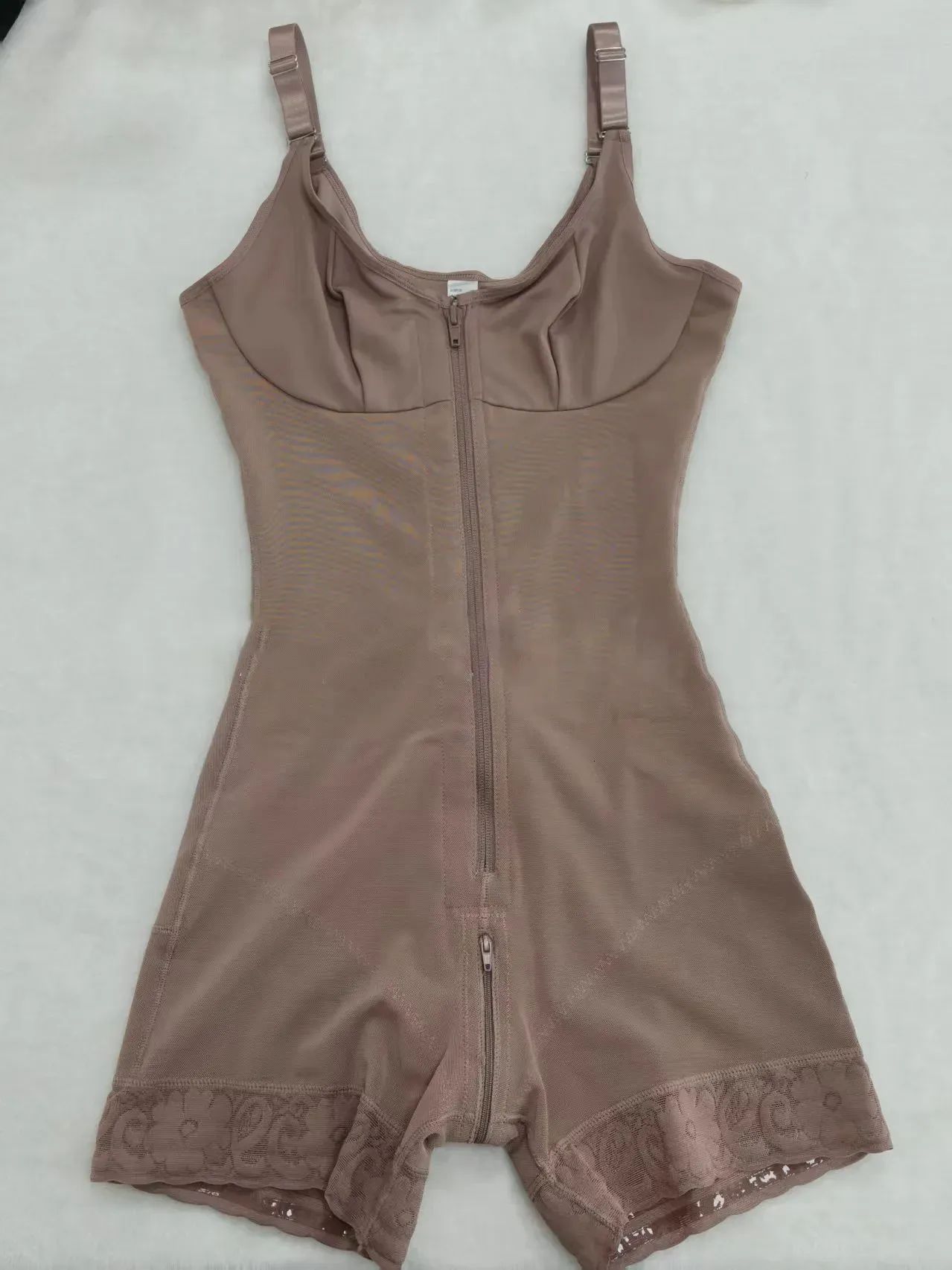 Colombianas Corset High Compression Zipper Crotch Shaper Girdle Woman ...