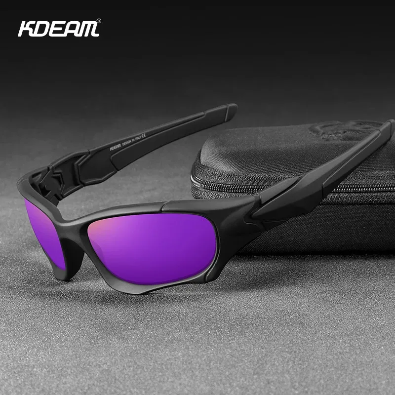 KDEAM Strong Arm Polarized Driving Sunglasses for Men Outdoor Sports PC ...
