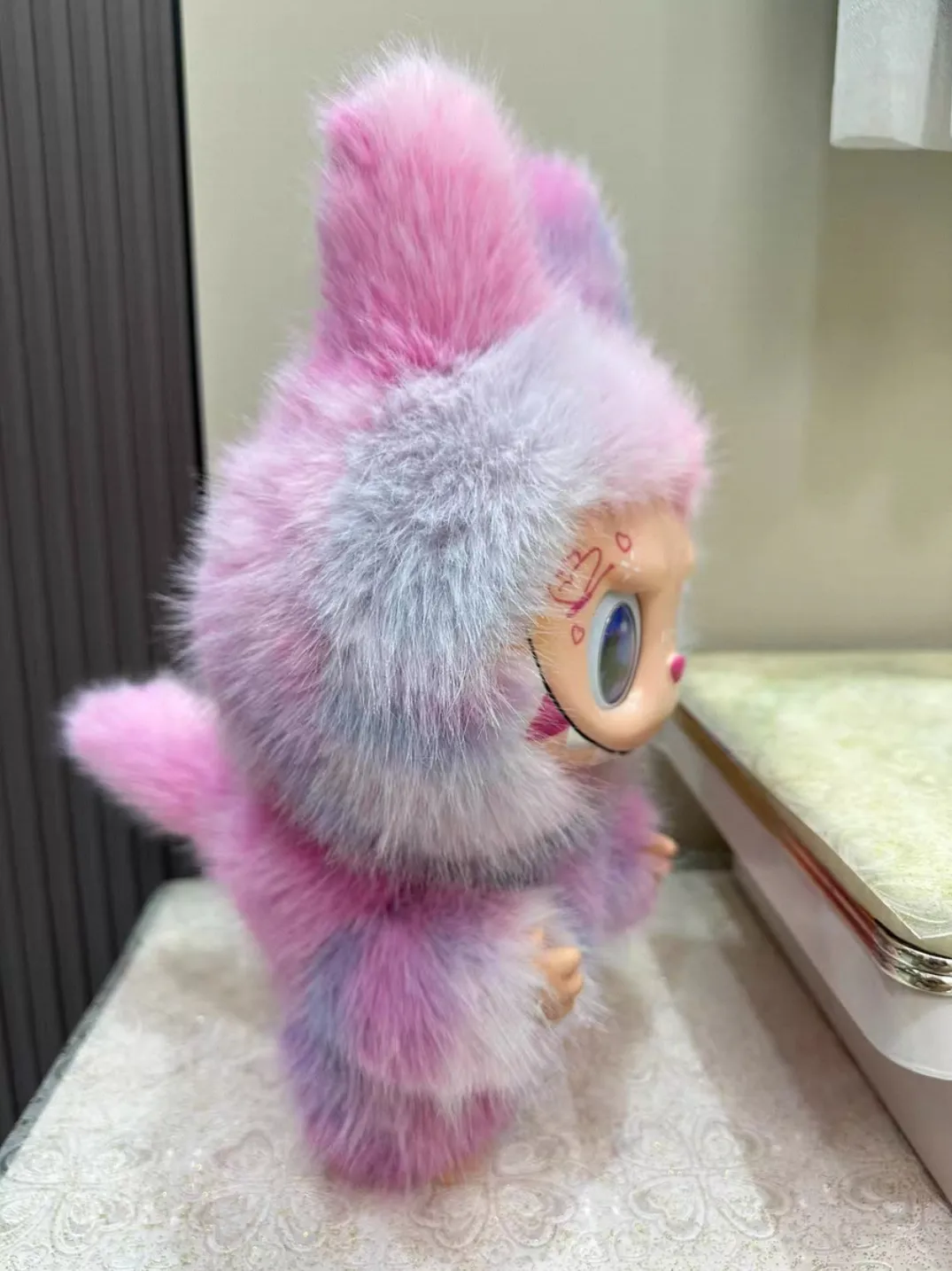 Labubu 30-35 cm 11.8-13.8 in Color-Modified Ornament Doll with Flower ...