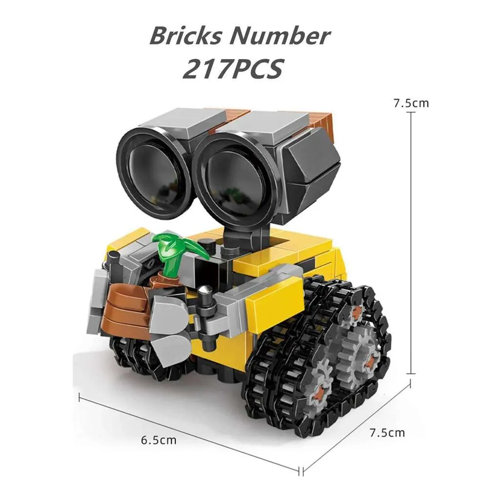 MOC Galaxy Space Robot Toy Plastic Building Block DIY Model Figure ...