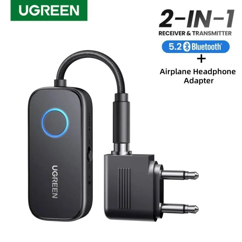 Car-mounted Airplane Bluetooth Transmitter Receiver 2-in-1 Wireless ...