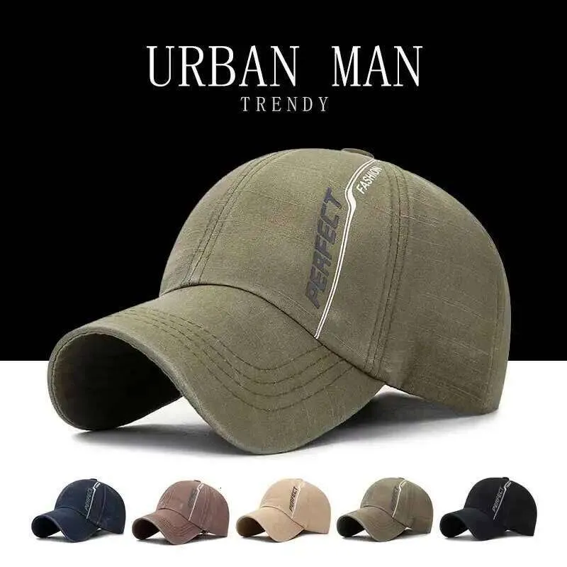 Cotton Adjustable Baseball Trucker Cap Unisex Wool Washed White ...