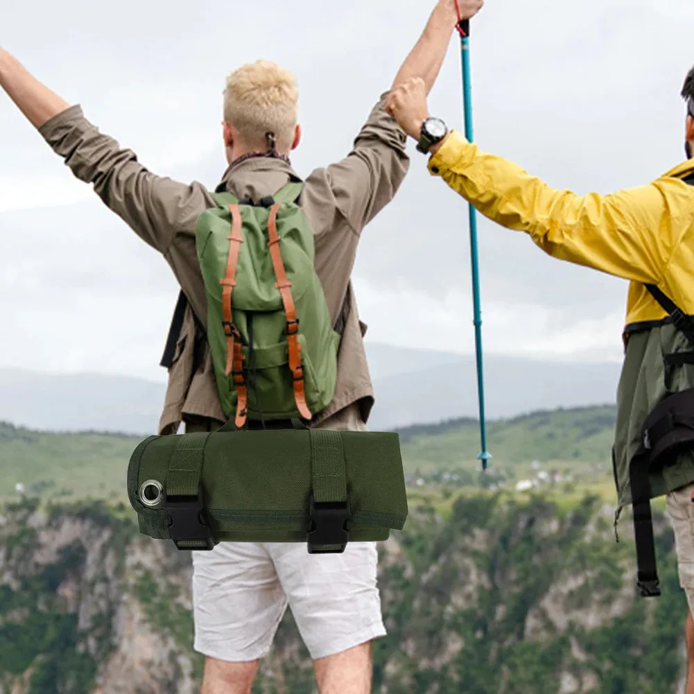 Roll Up Shooting Mat Moisture-Proof Oxford Fabric Hunting Pad Compact ...