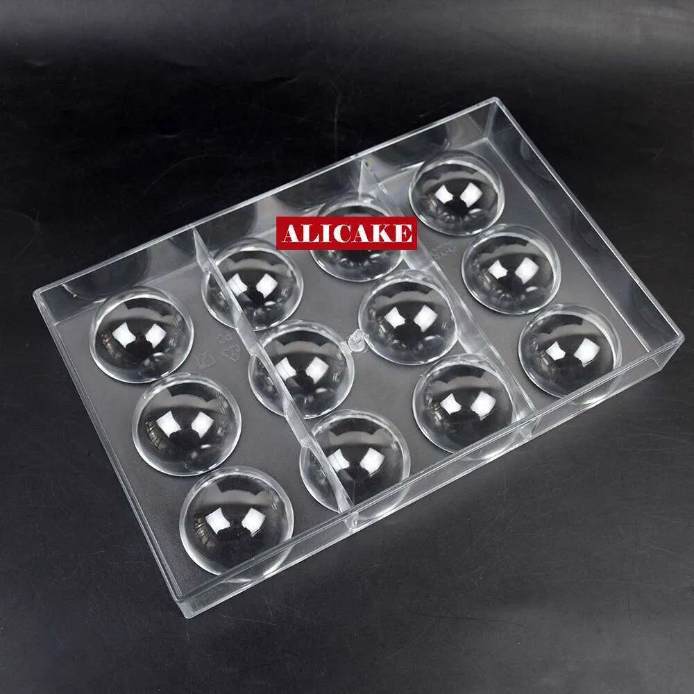 Sphere Chocolate Mold 1.97 in 5 cm Diameter Polycarbonate Candy Bonbons ...