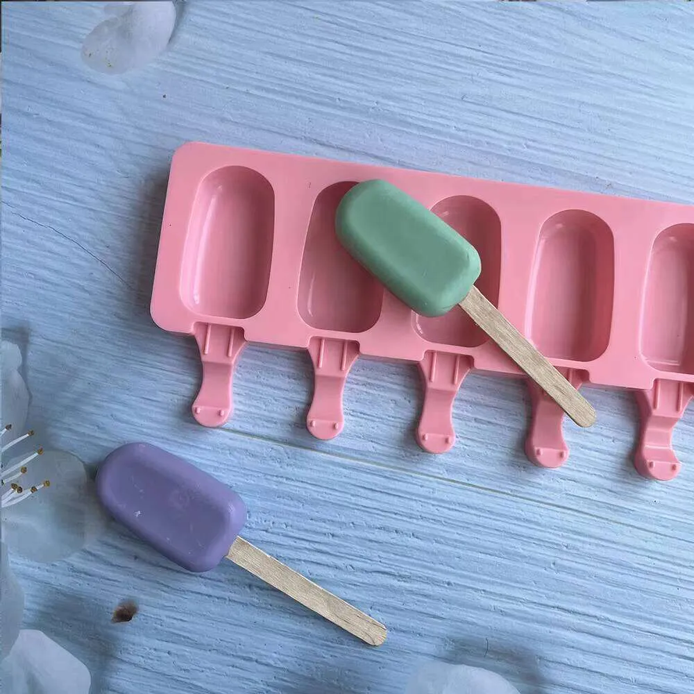 Silicone Chocolate Mold Tray 8-Cavity Oval and Square Baking Mold for ...