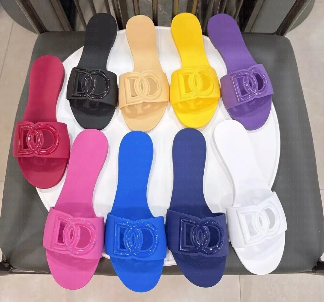 DG Designer Womens Rubber Sandals Waterproof Flat... From Gucciishoes ...