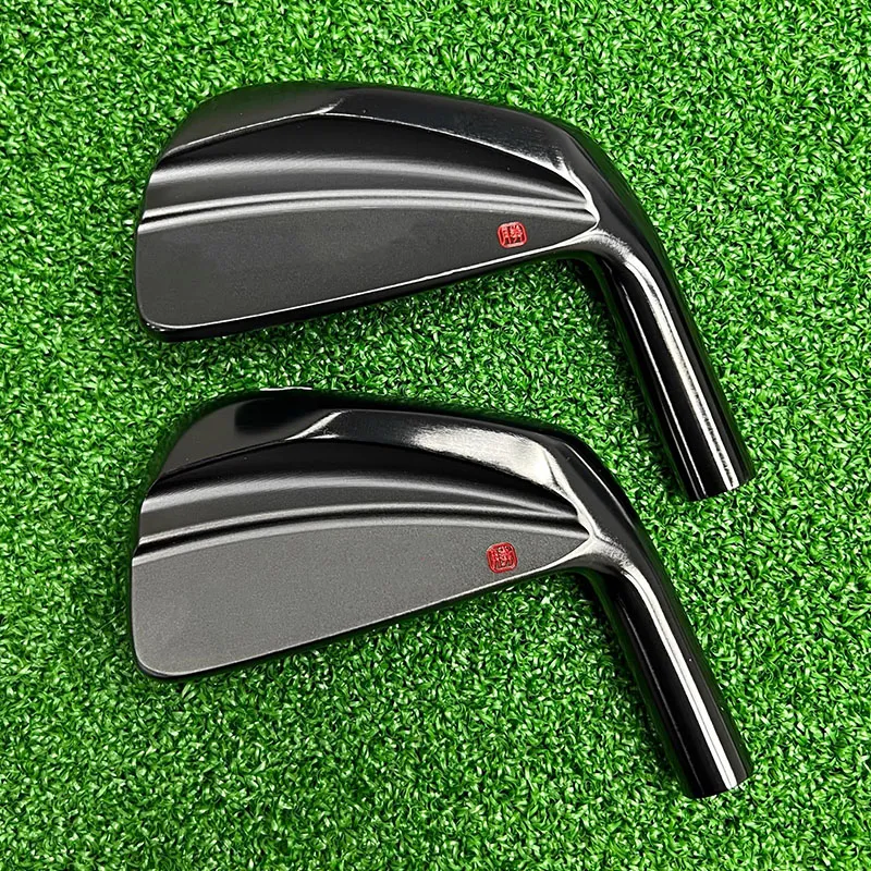 Golf Club Black KM700 Golf Iron Set Forged Soft Carbon Steel S20C #4 To ...