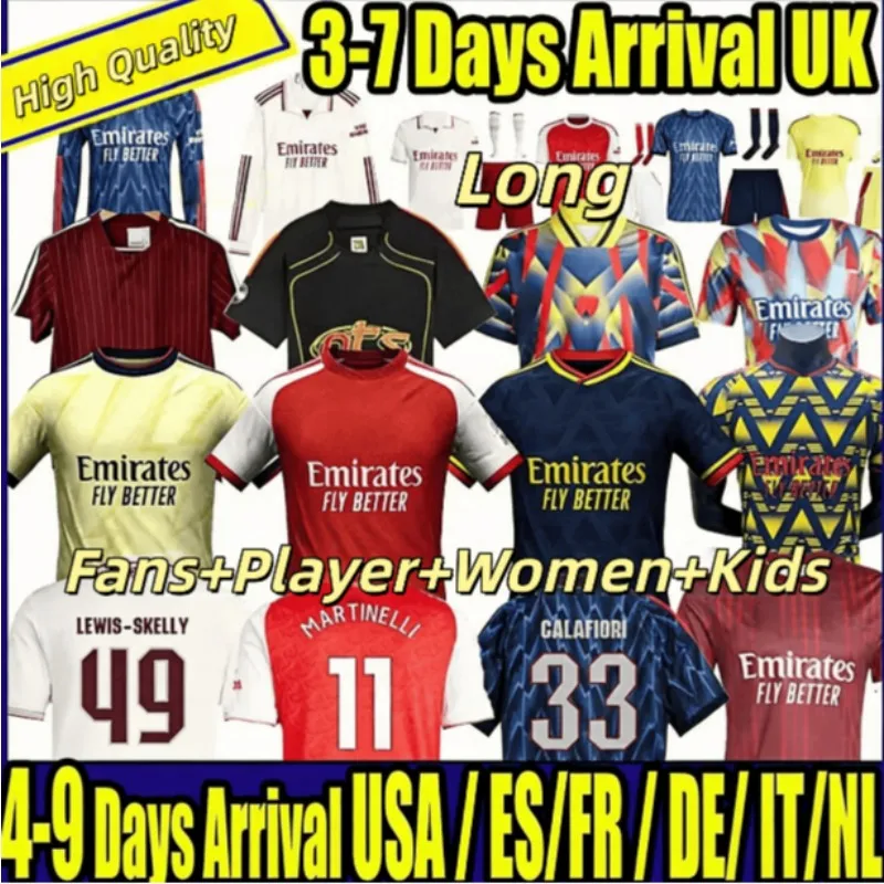 ArsenaI Soccer Jerseys 2025 Mens & Kids Football Shirts With Havertz ...
