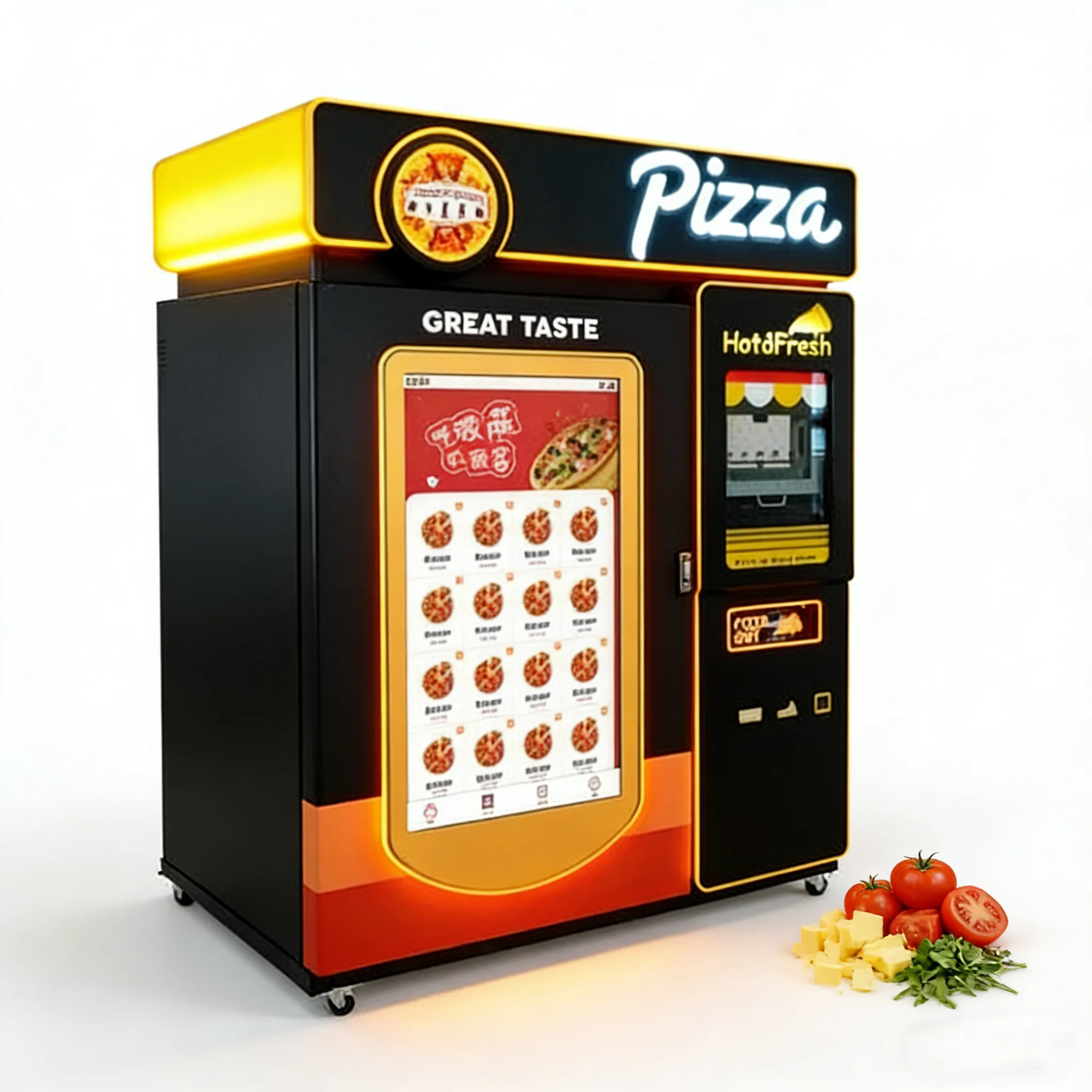 Pizza Vending Machine Fully Automatic Commercial From