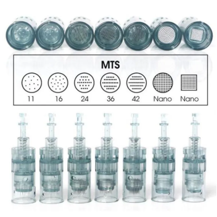 M8 Micro Cartridges Dr.Pen Needles 11 16 24 36 42 Pins Silicone Round ...