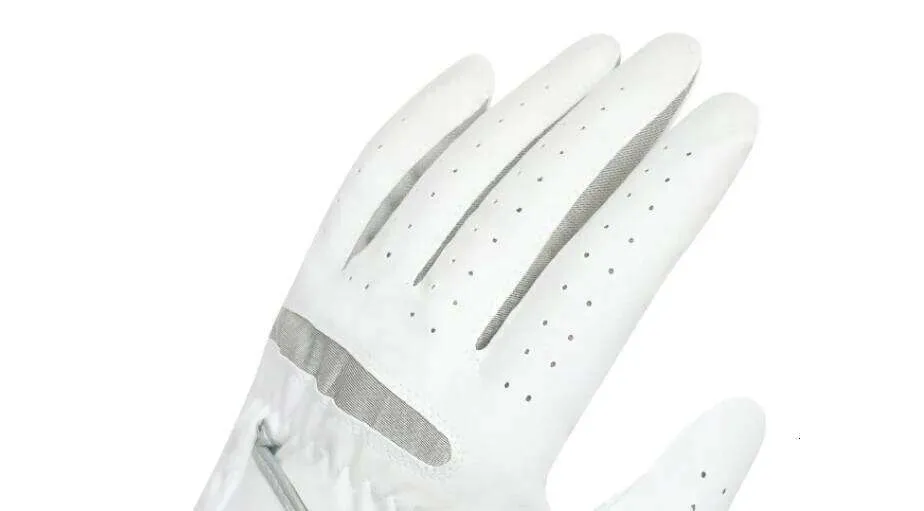 Men's Left/Right Hand Soft Breathable Real Leather Sheepskin Golf ...