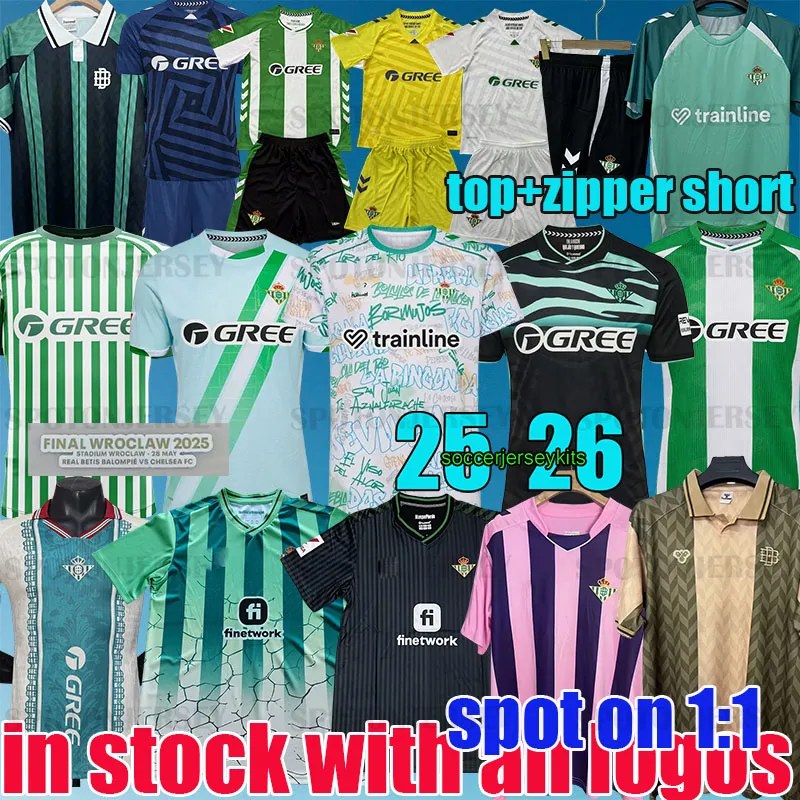 Real Betis 2025 Soccer Jerseys Men & Kids Football... From Dhjersey999 ...