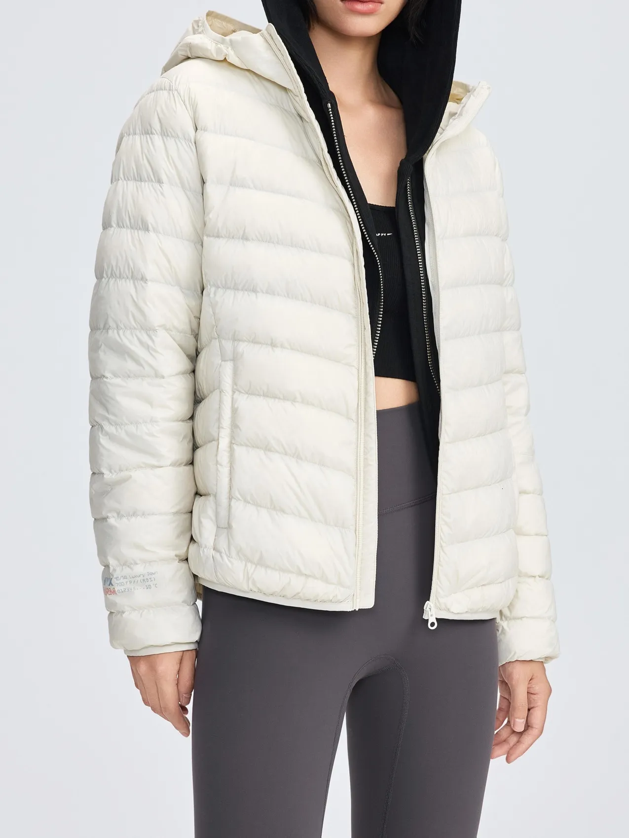 Elegant Lightweight Hooded Down Jacket For Women ... From Hzhyxxkj, $25 ...