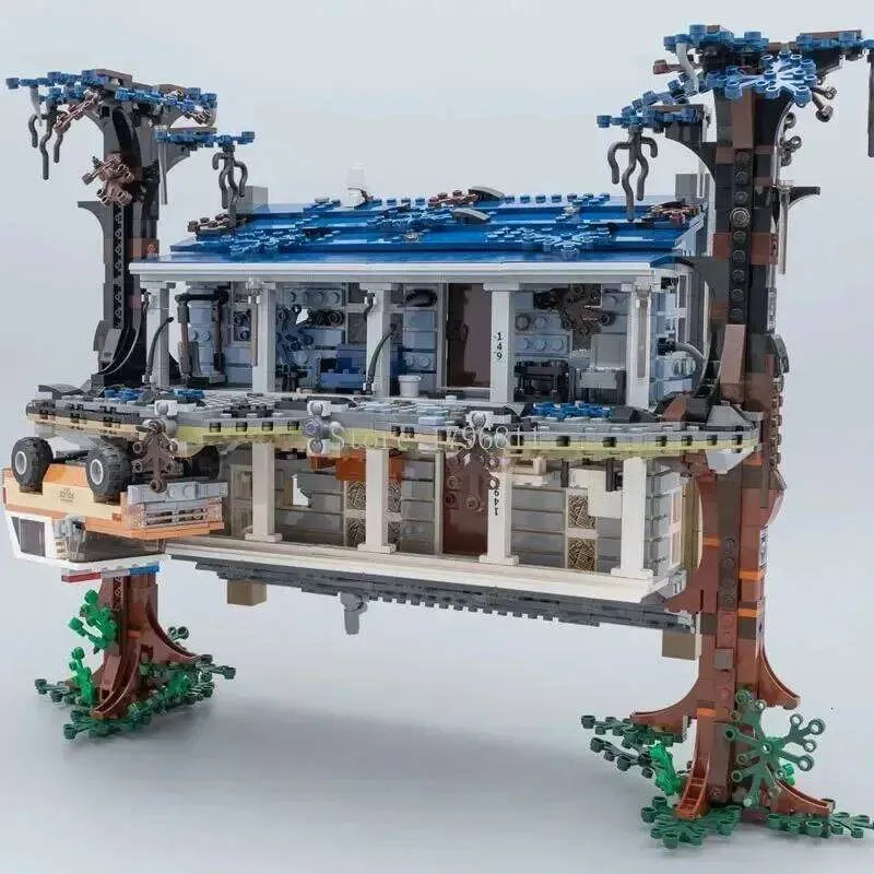 The Upside Down Building Blocks Model Brick Kit Compatible 75810 for ...