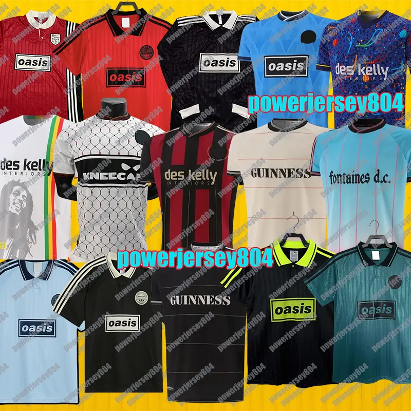 Oasis 2025 Football Shirts Kit Jacquard Jersey Soccer Maillots Black ...