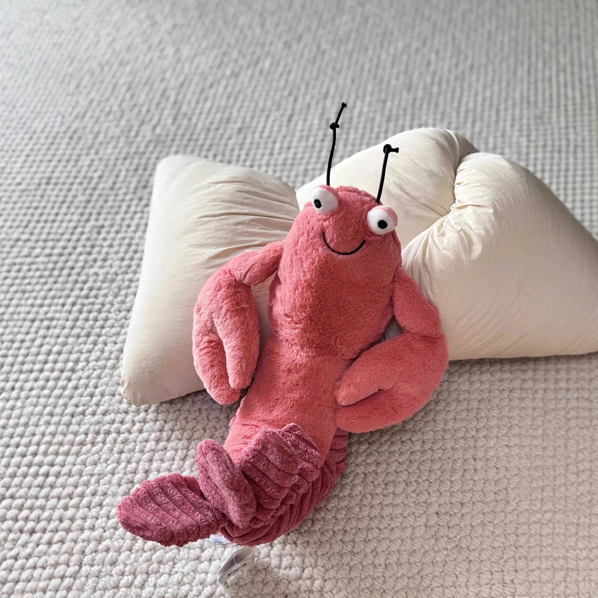 Lobster Plush Animal Soft Blue Plush Doll Filled with PP Cotton for ...