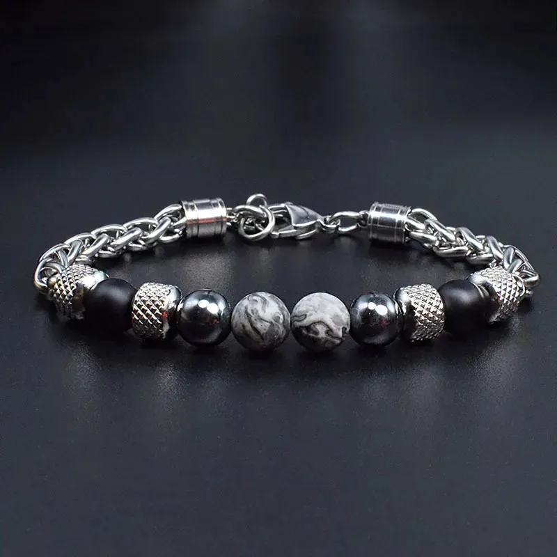 Elviragirl Adjustable Tiger Eye Beaded Bracelet for Men and Women ...