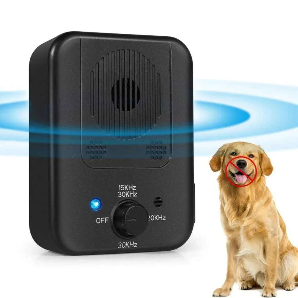 Pet Puppy Ultrasonic Suppressor Anti Noise Device Bark Stopper Outdoor ...