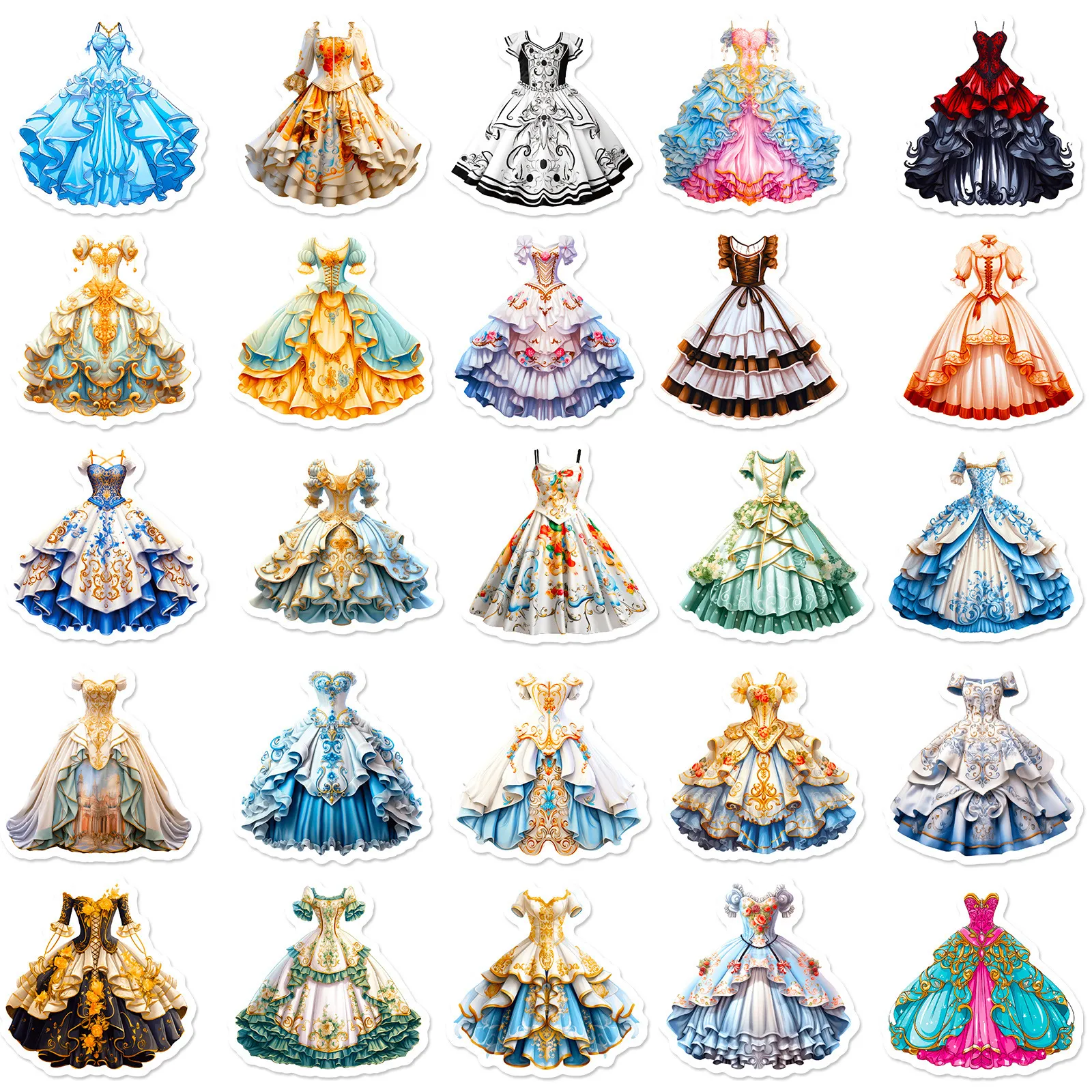 50 Cartoon Lolita Mix Color Waterproof PVC Vinyl Stickers 1.57-2.76 in ...