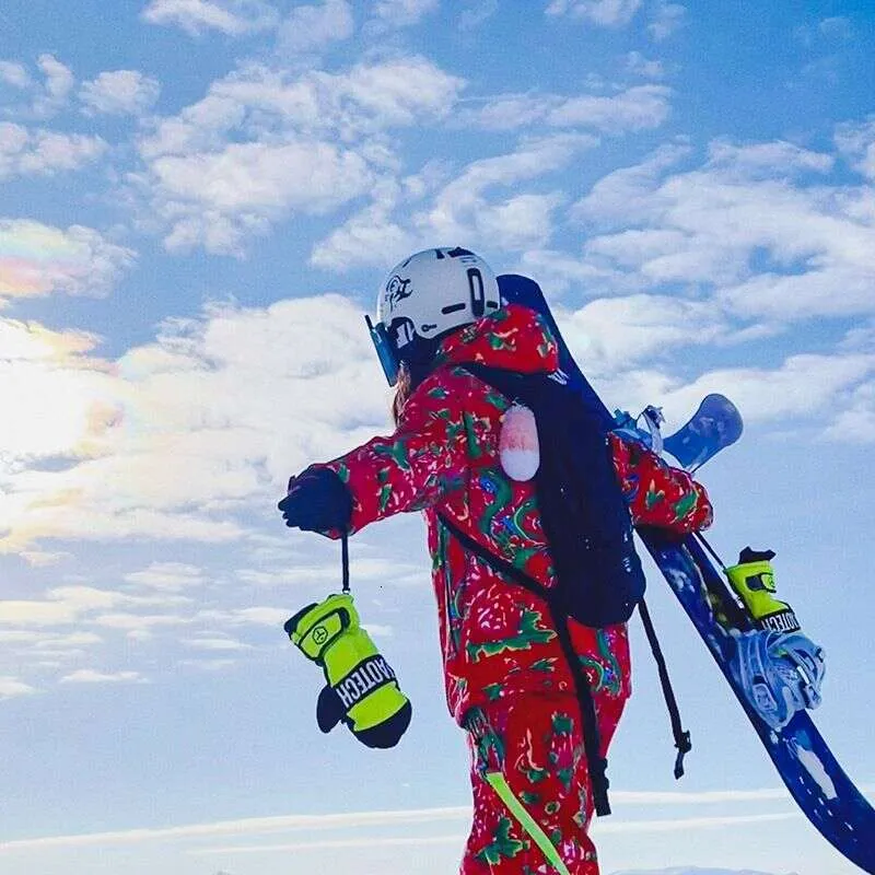 Waterproof Floral Ski Jacket with Fleece Lining for Women, 3000mm ...