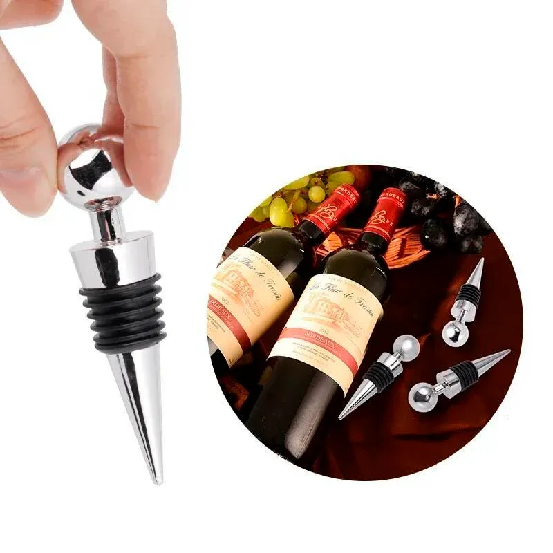 Reusable Silicone Rubber Wine Bottle Plugs Twist Plug Vacuum Sealed ...
