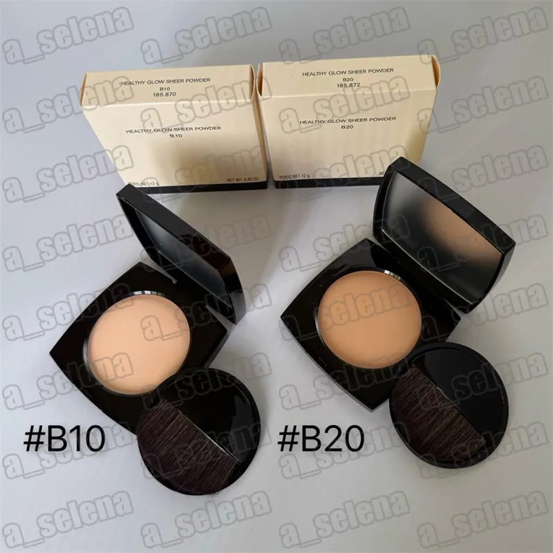 Brand Face Powder Makeup Foundation Pressed Matte Natural Make Up ...