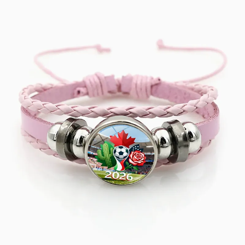 LoGo Vintage Multi Layered Woven PU Leather Pandora Stitch Bracelet ...