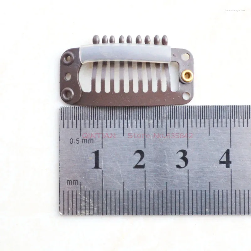 Teeth Clips 100-Piece Collection 1.26 in Drop Shape Stainless Steel ...