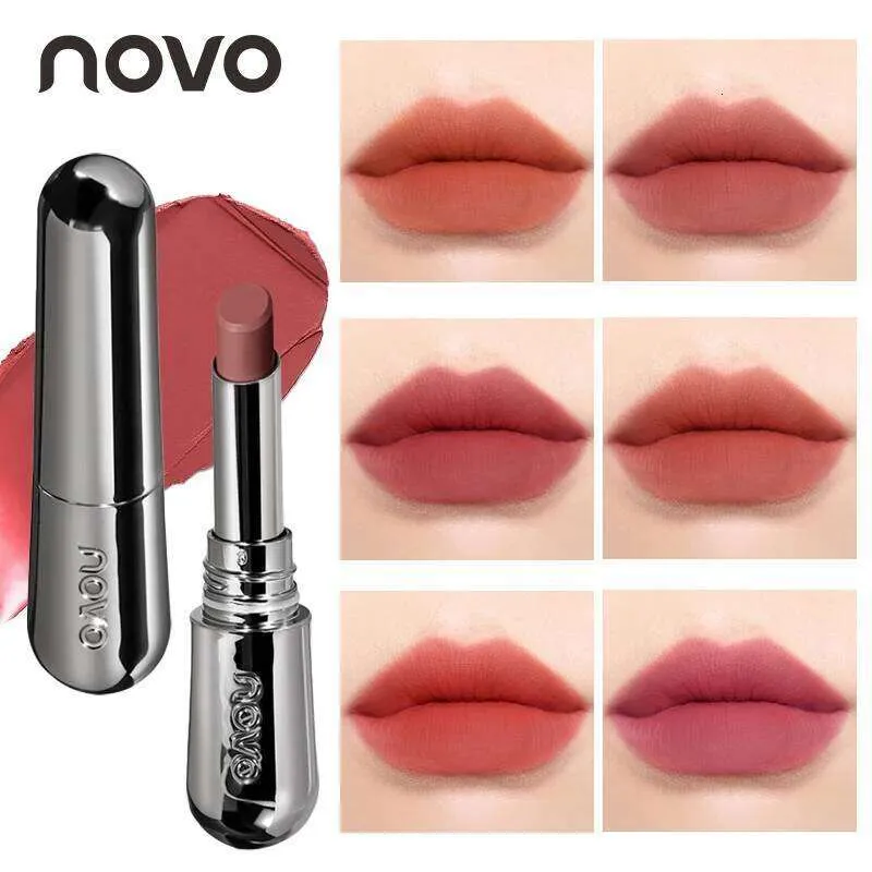 Matte Easy-To-Color Lipstick Long-Lasting Waterproof Sweat-Proof Non ...