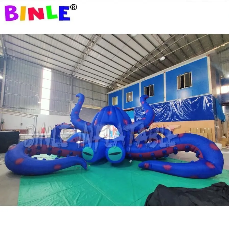 Custom Inflatable Octopus Dome Tent - Giant Outdoor Stage Decoration ...