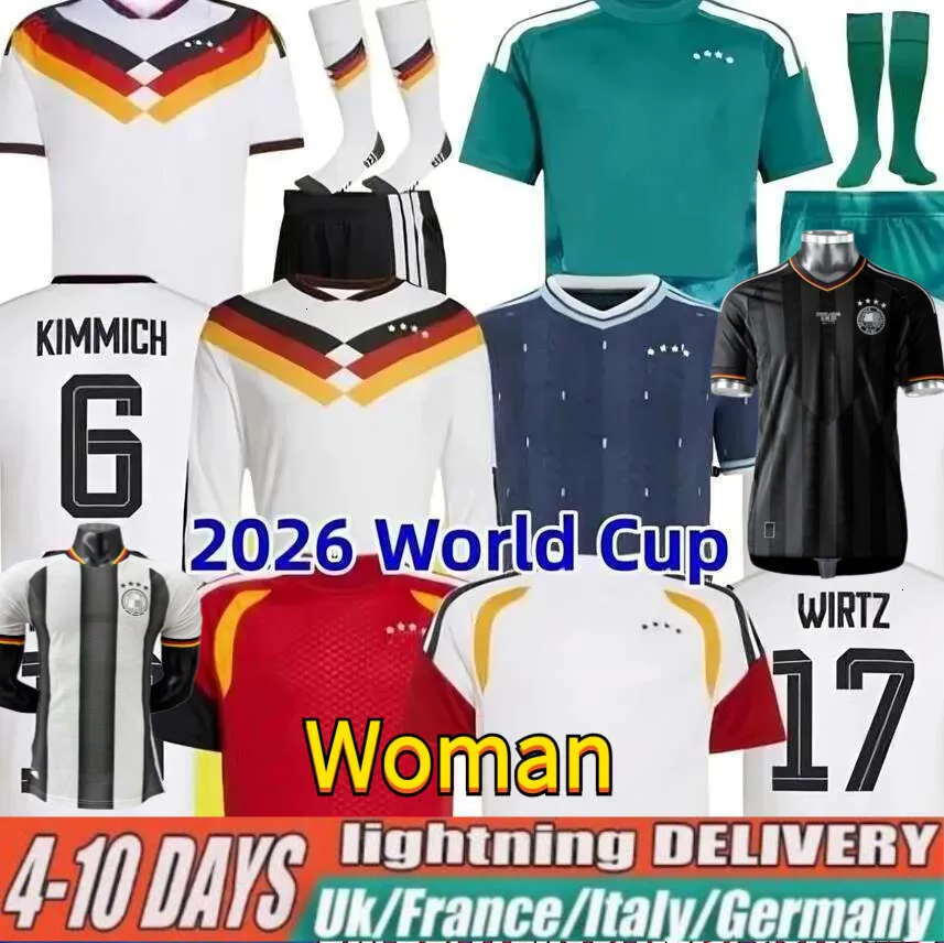 Germany Soccer Jerseys 2026 World Cup Kids & Adult Deutschland Trikot ...