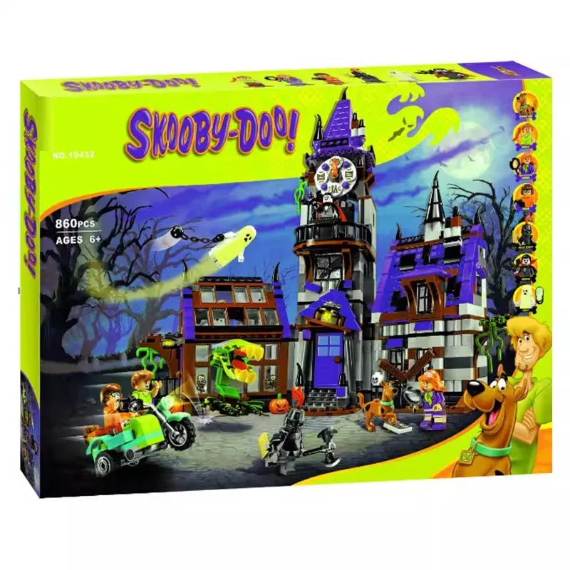 Scooby Doo 10432 Haunted House Lighthouse Mansion Educational Building ...