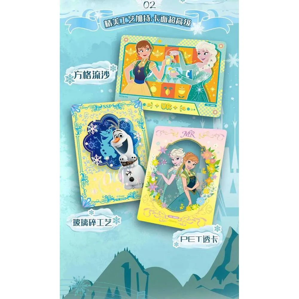 Disney Card.Fun New Authentic Frozen Series Collection Elsa and Anna ...