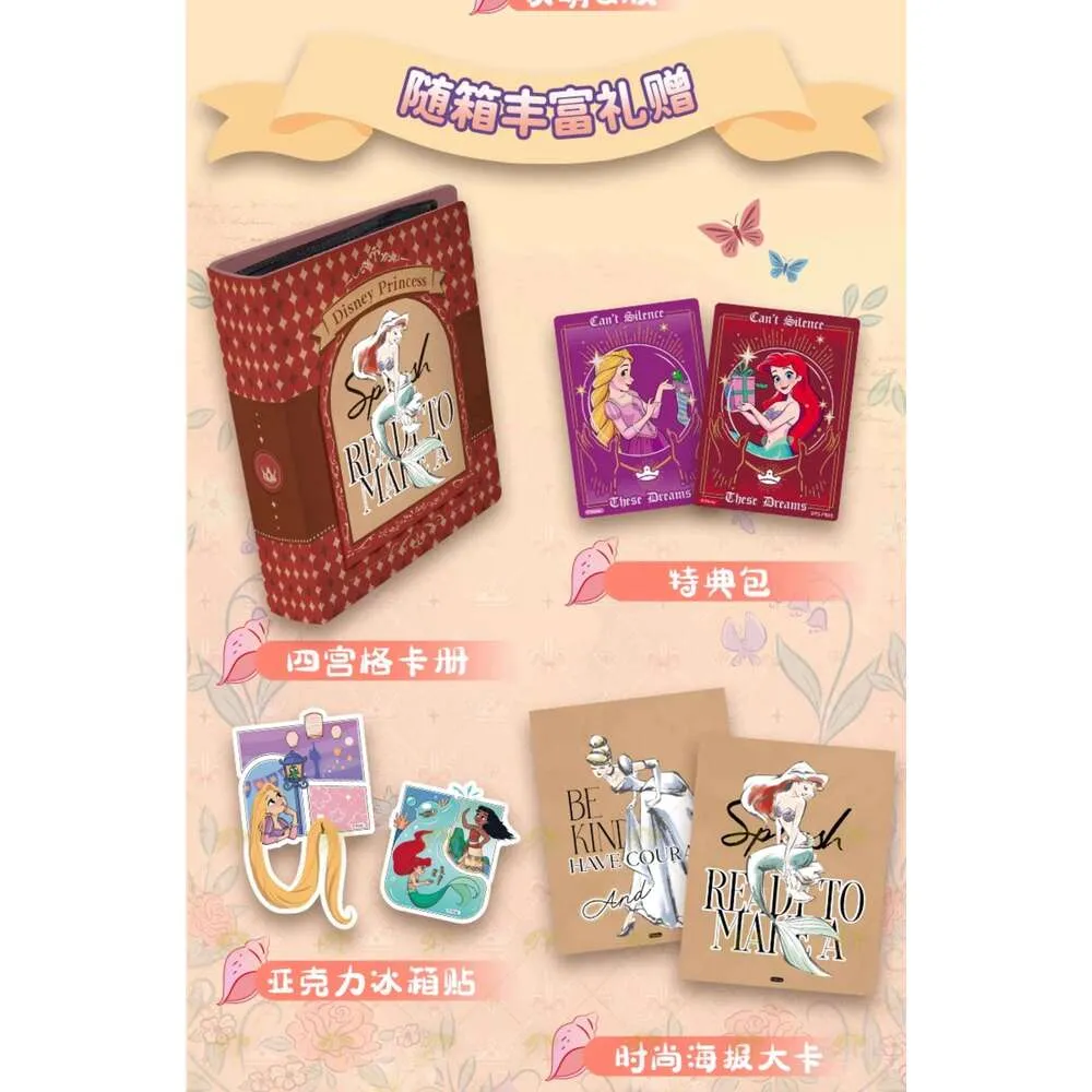 Disney Card.Fun Official Genuine Princess Card Shining Self Series ...