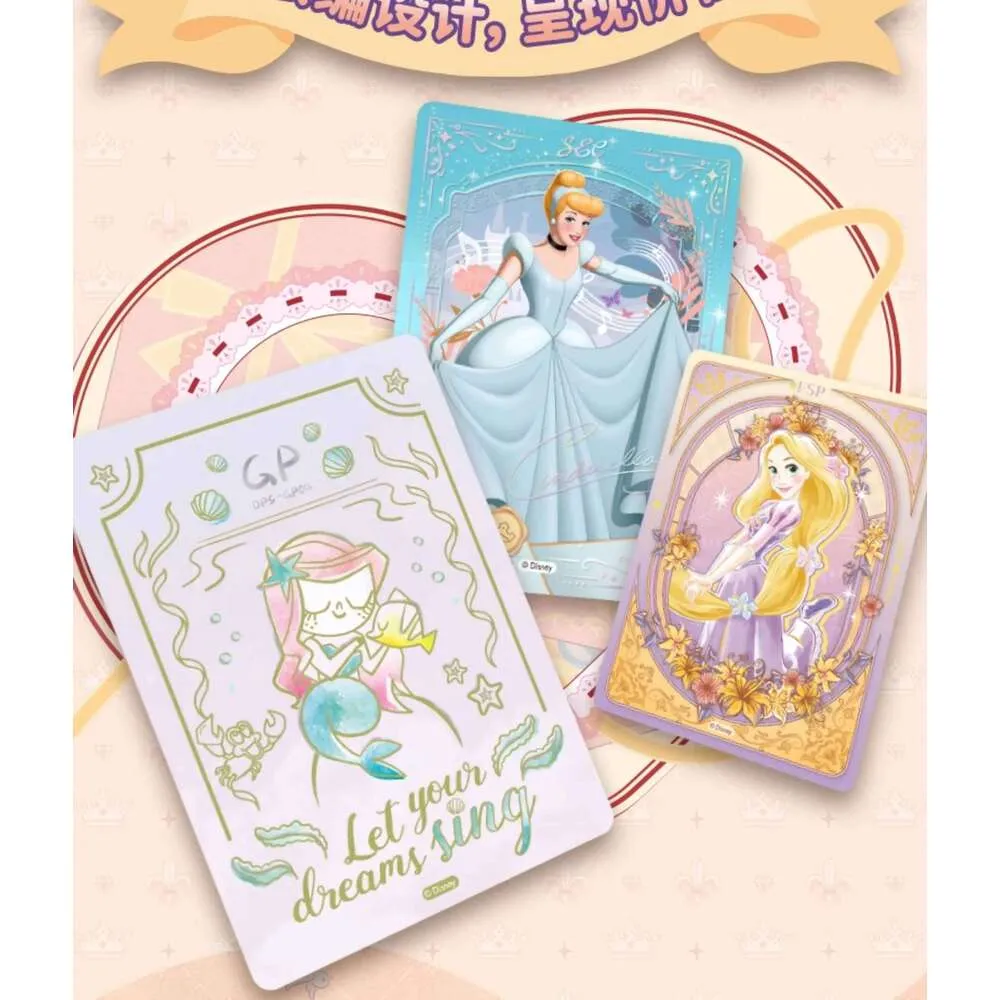 Disney Card.Fun Official Genuine Princess Card Shining Self Series ...