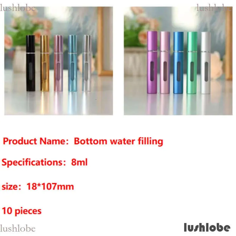 Portable Travel Set Of Aluminum Anodized Perfume Bottle Refillable ...