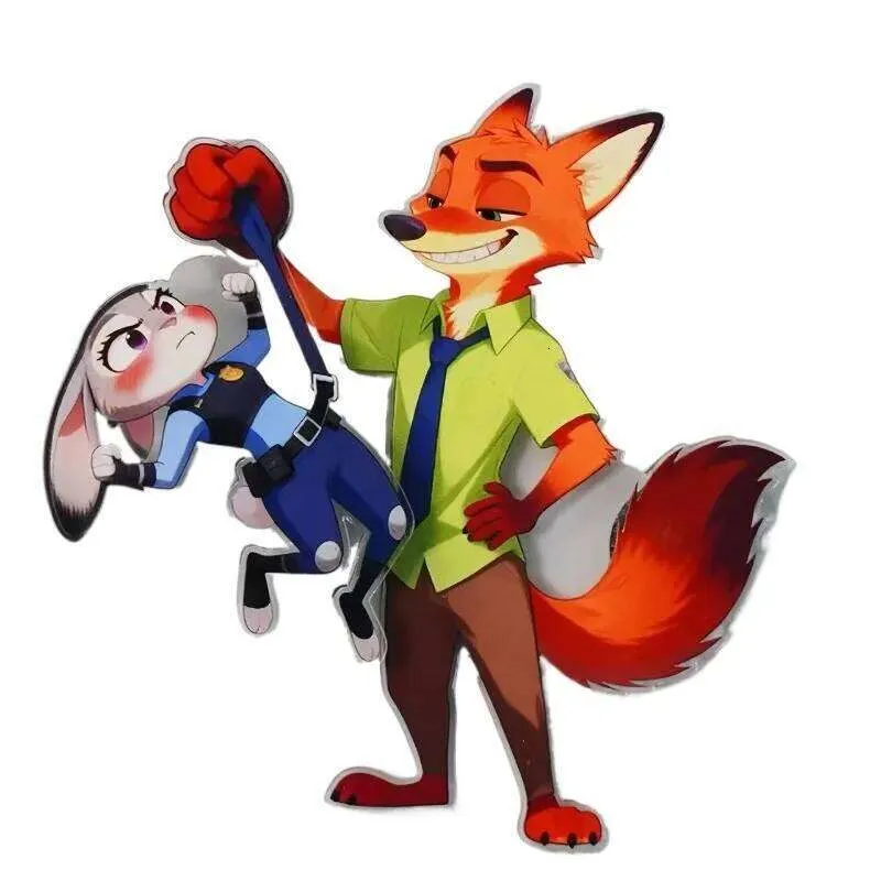 Disney 2026 Zootopia Rotating Fridge Magnet, 3D Acrylic Animal Decor ...