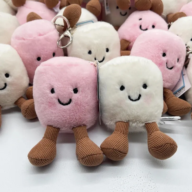 Small Cherry Cotton Plush Keychain with Geometric Pattern and CE ...