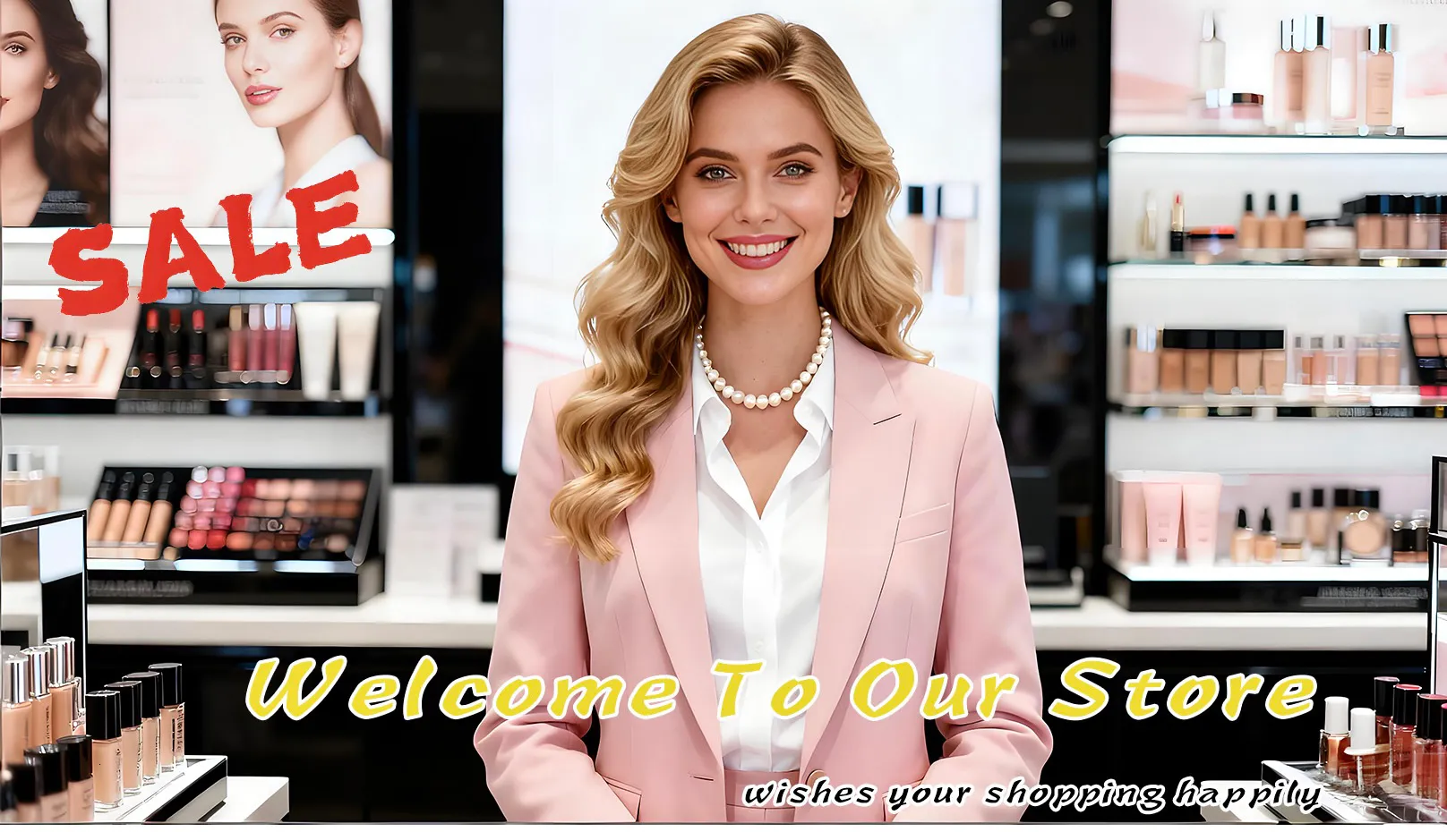 Luxury Select Lightweight Cream Contour Makeup with Whitening Effect ...