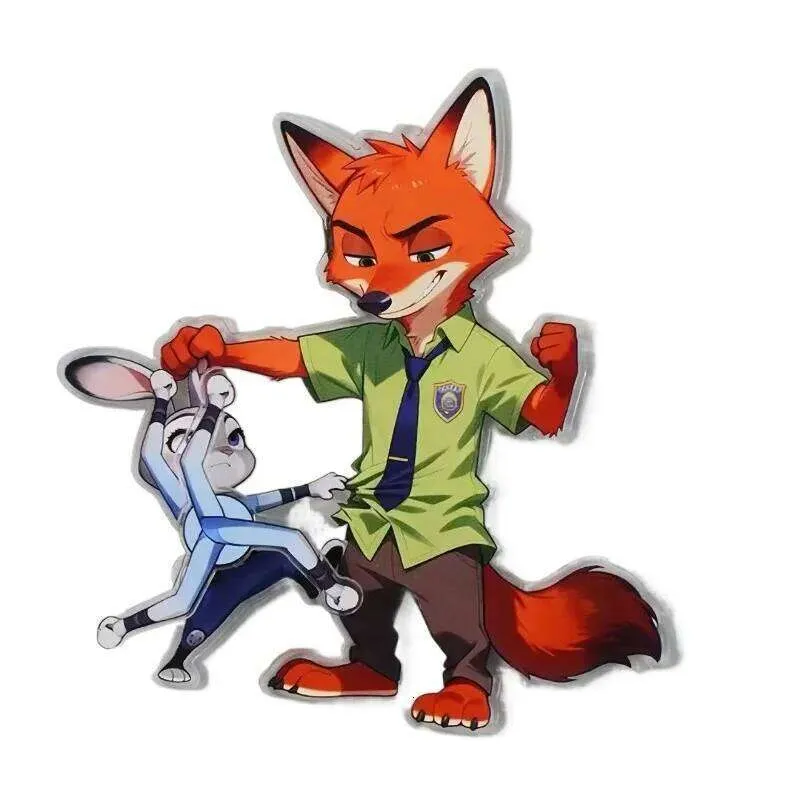 Disney 2026 Zootopia Rotating Fridge Magnet, 3D Acrylic Animal Decor ...