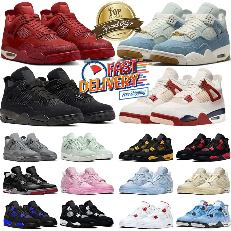 Fear Black Cat Cactus Jack 4s Basketball Shoes ... From Sneakertree ...
