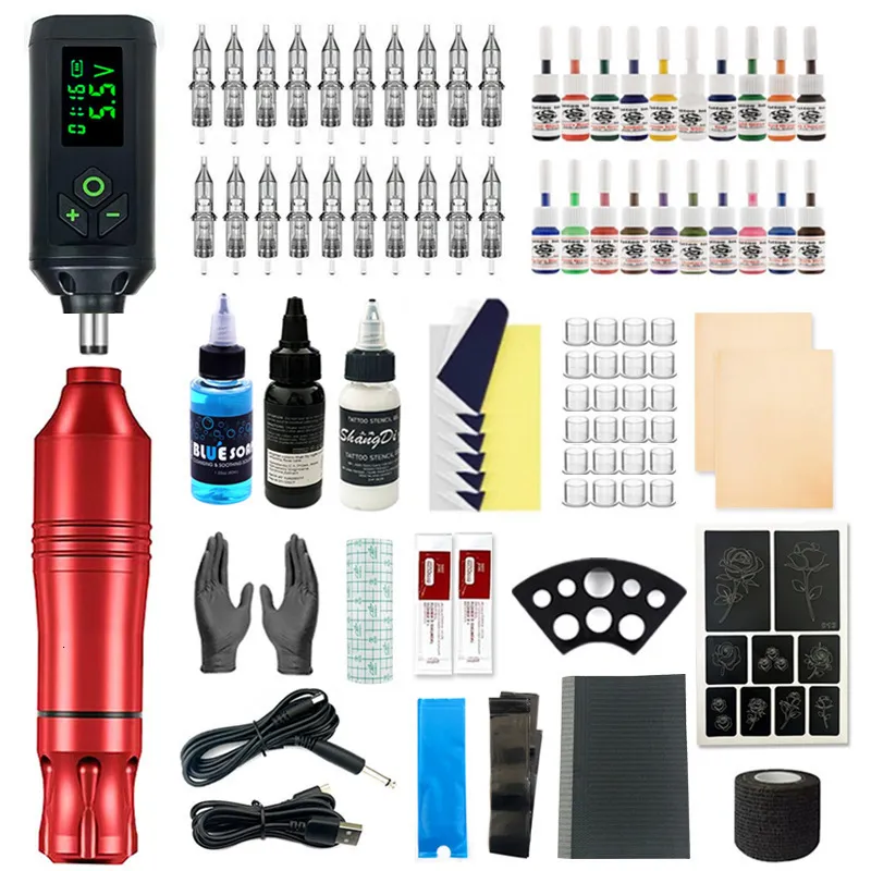 Complete Wireless Tattoo Kits Kit With Rotary Pen,... From Kang06, $26. ...