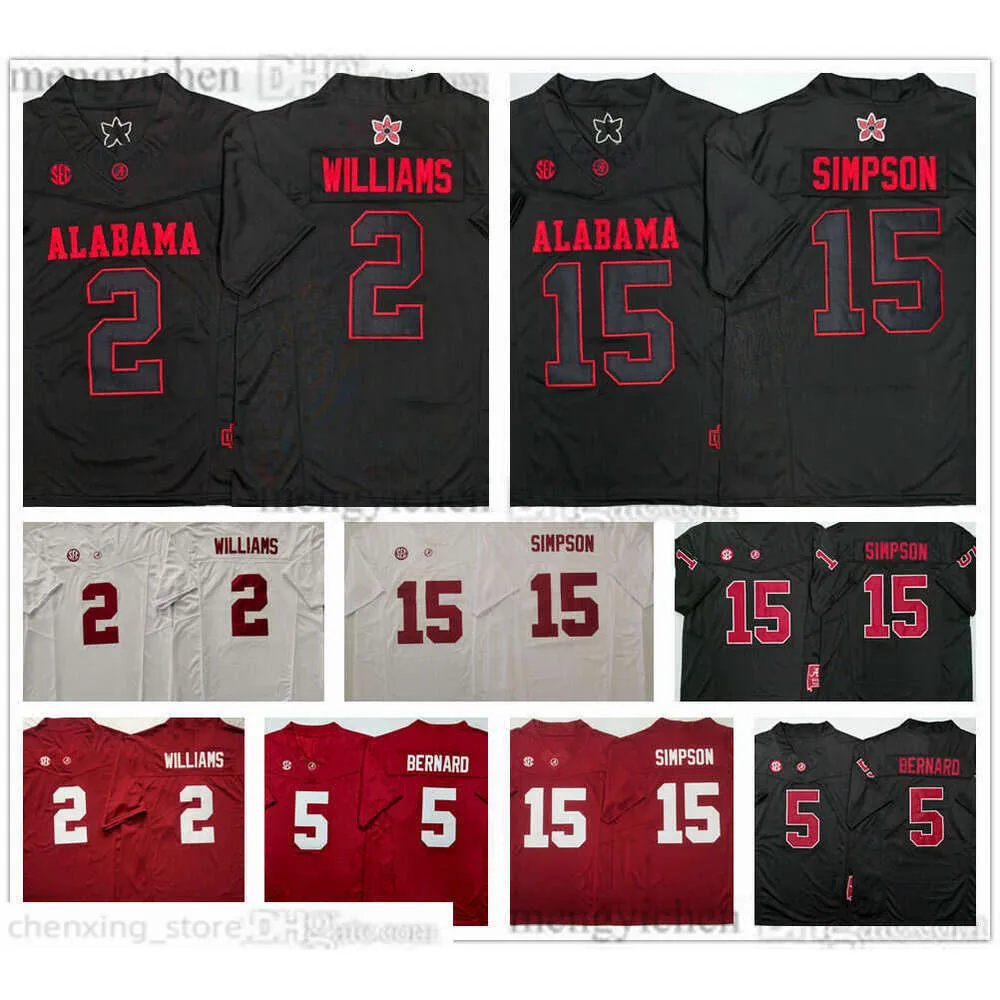 Ty Simpson Alabama Crimson Tide Football Jersey Mens Stitched College ...