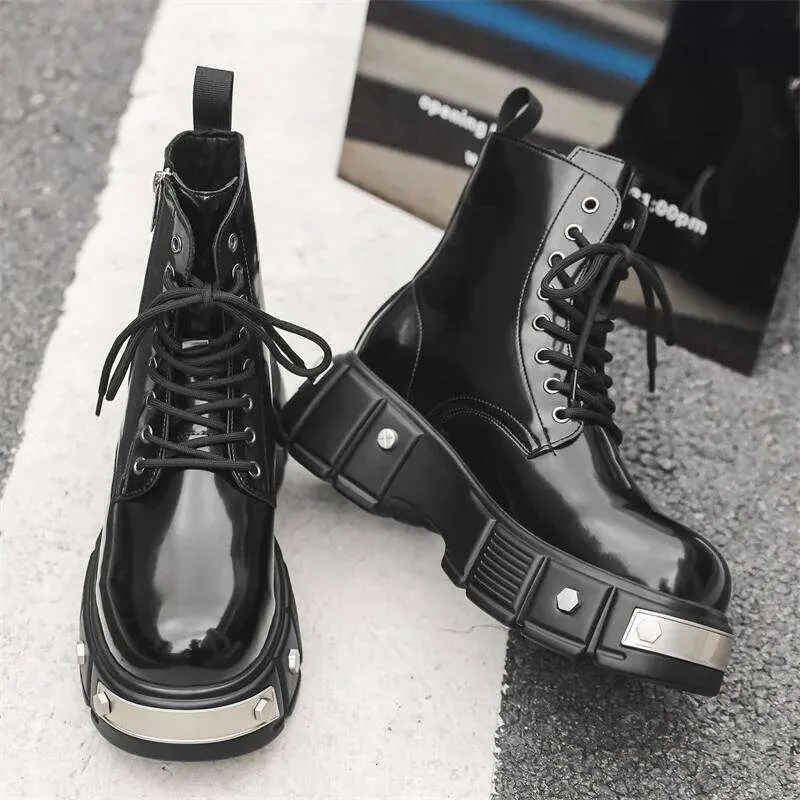 2026 High Top Catwalk Dr Marten Sinclair Boots For Men Metal Punk Wind ...