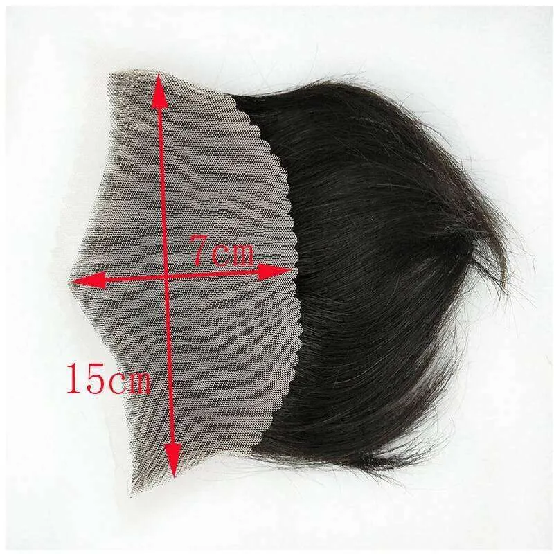 Mens Hairline Lace Frontal Hairpieces 15x7cm Male... From Homedecor8899 ...