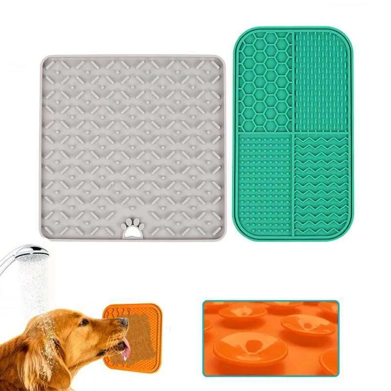 NMM Silicone Pet Feeding Mat with Raised Lip for Cats and Dogs from ...