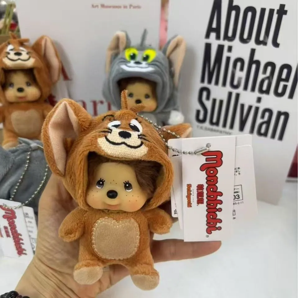 Demon King Baby Monchhichi Multi-Color Plush Animal Keychain Party ...