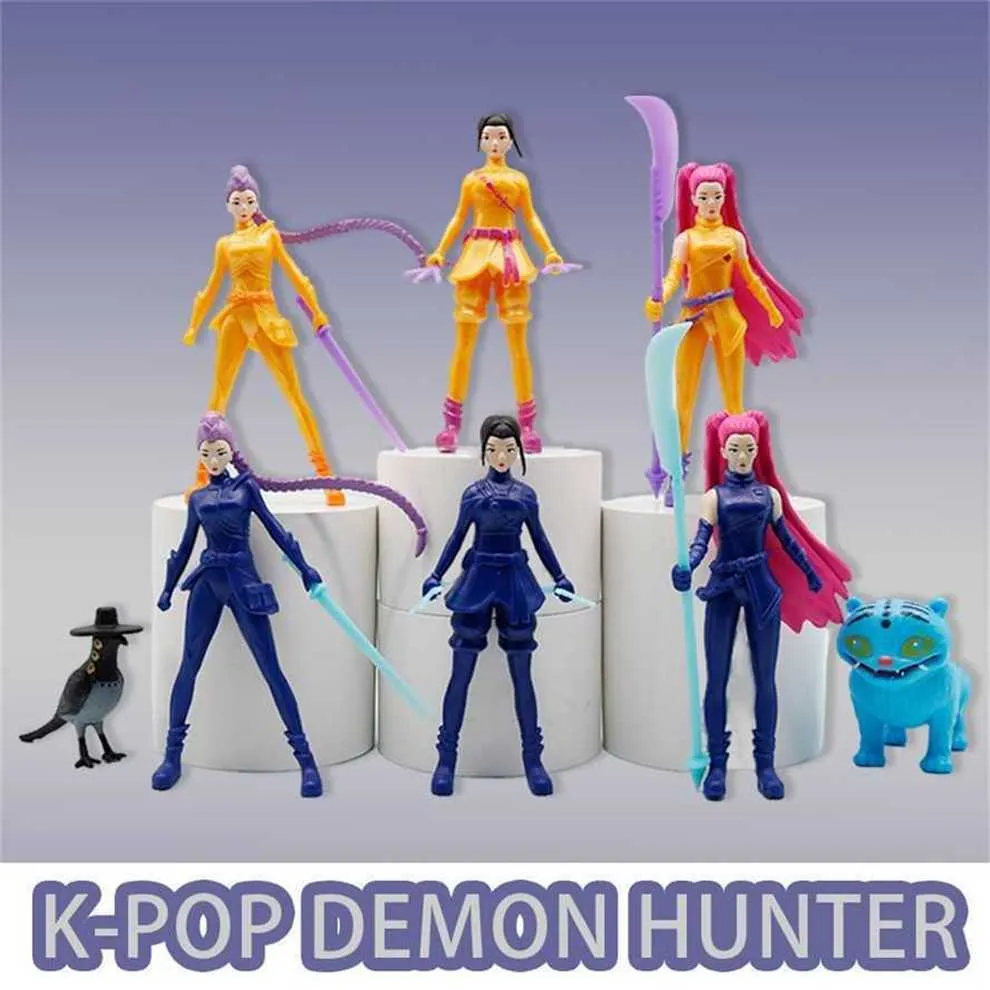 80% Off Kpop Demon Hunter Family Action Figure Perfect Anime Spidey And ...