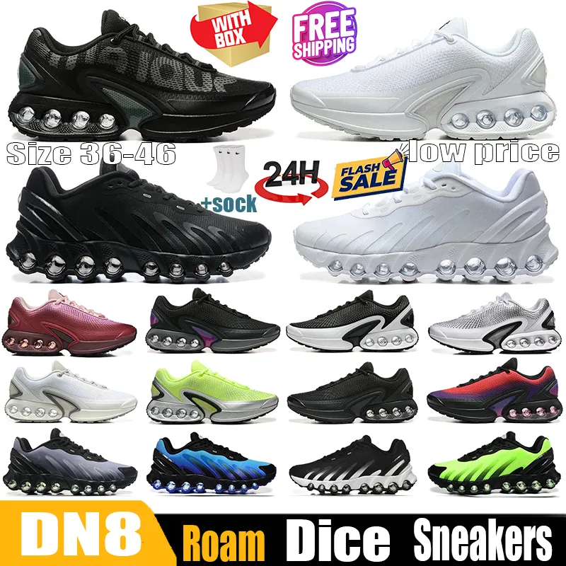 Dn Plus Dn8 Unisex Running Shoes Lace-Up Breathable PU PVC Athletic ...